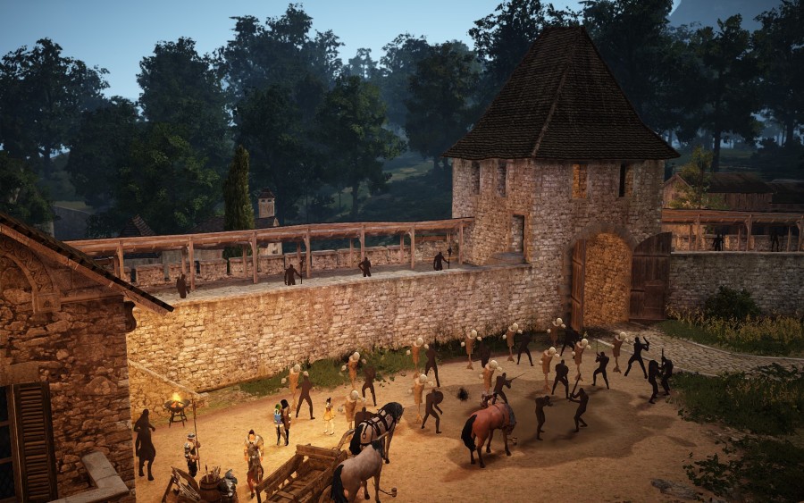 Black Desert Online: Heidel City and Climbing the Top of the World ...