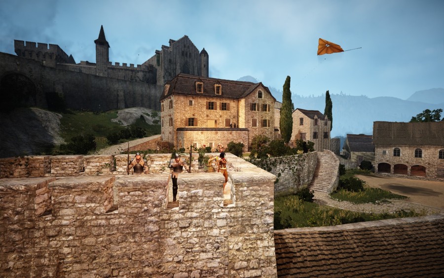Black Desert Online: Heidel City and Climbing the Top of the World ...