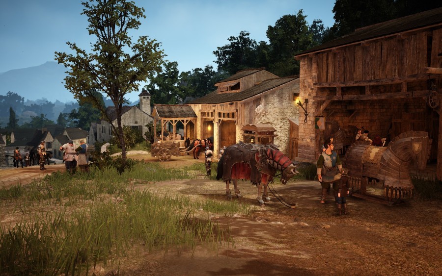 Black Desert Online: Heidel City and Climbing the Top of the World ...