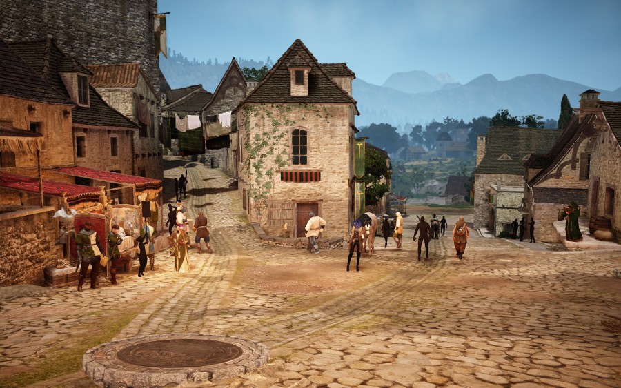 Black Desert Online: Heidel City and Climbing the Top of the World ...